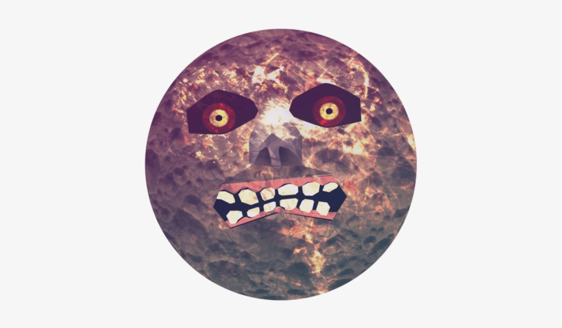 Download Majora's Mask Moon Png - Fearful - HD Transparent PNG ...