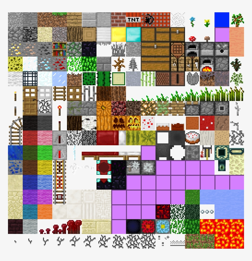 Download Minecraft Forums - Minecraft Texture Pack Sheet - HD ...
