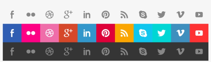 Download Icon Block - Sprites Social Media - HD Transparent PNG ...