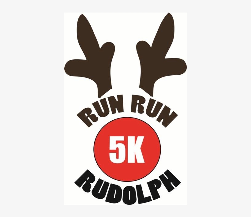 Run Run Rudolph 5k - Emblem Transparent PNG - 768x768 - Free Download ...