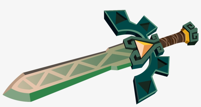 Lokomo Sword - Zelda Spirit Tracks Lokomo Sword Transparent PNG ...