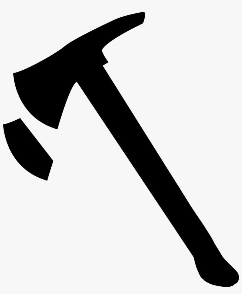 Png File Svg - Fire Axe Silhouette Transparent PNG - 840x981 - Free ...