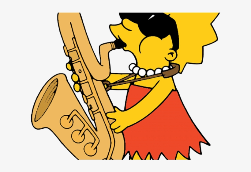 Lisa Simpson Saxophone