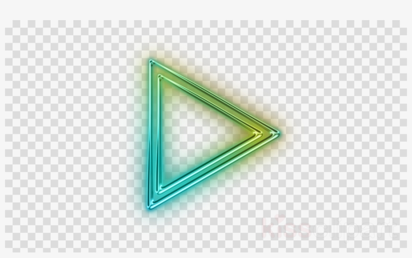 Download Triangulo Neon Png Clipart Triangle Light - Black Balloon ...
