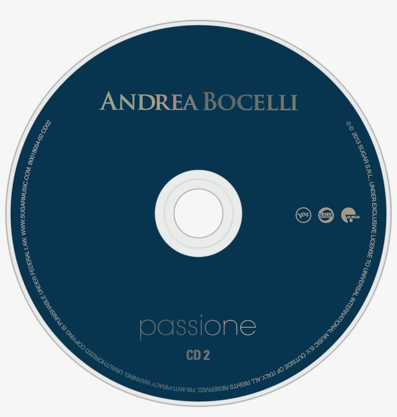 Andrea Bocelli Passione Album Cover