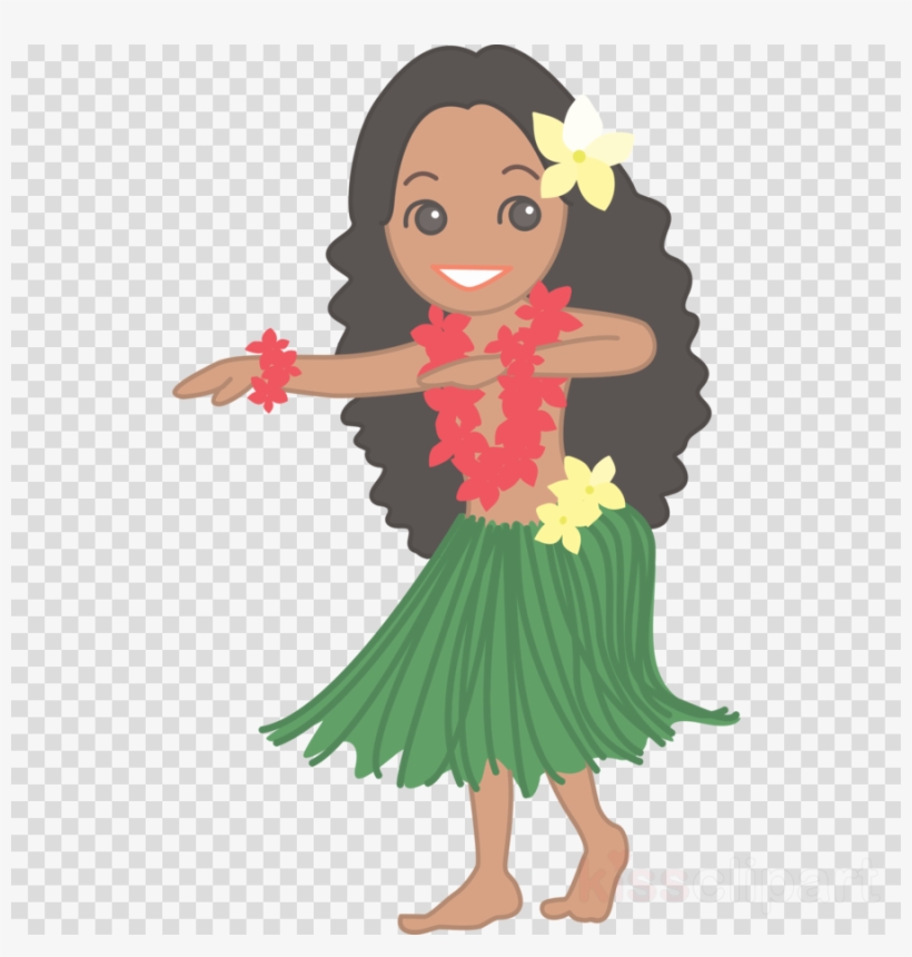 Clipart Of Hawaiian Dancers