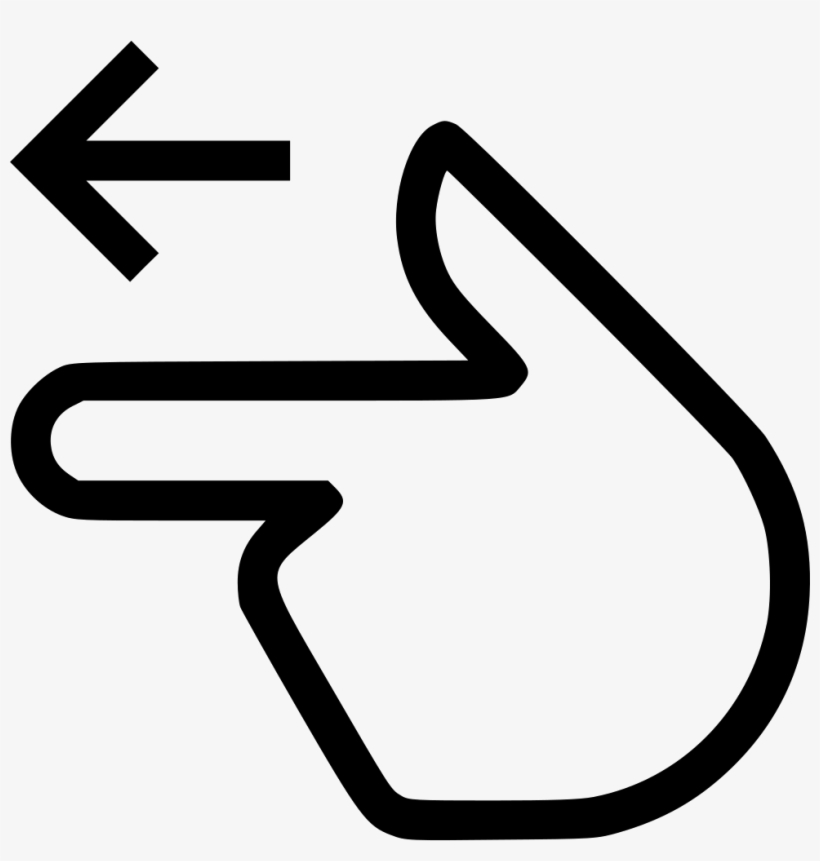 Finger Point Png Banner Transparent - Point Left Finger Icon ...