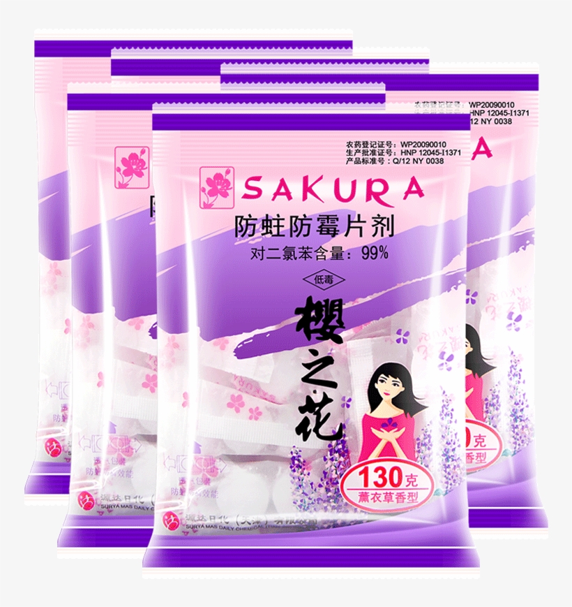 Sakura Flower Anti Mite Mildew Tablets Household Insect - Mothball ...