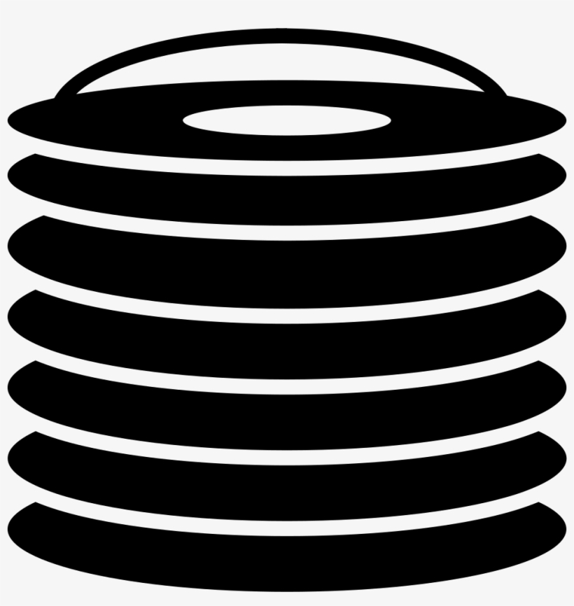 Download Stacked Vinyl Records - Icon - HD Transparent PNG - NicePNG.com