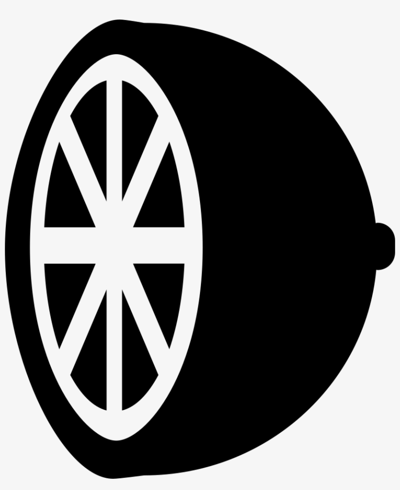 Image Royalty Free Stock Lemon Svg Half - Icono De Limon Png ...