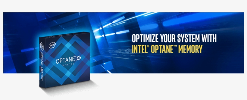 Intel® Optane™ Memory - Intel Optane Logo Transparent PNG - 960x380 ...