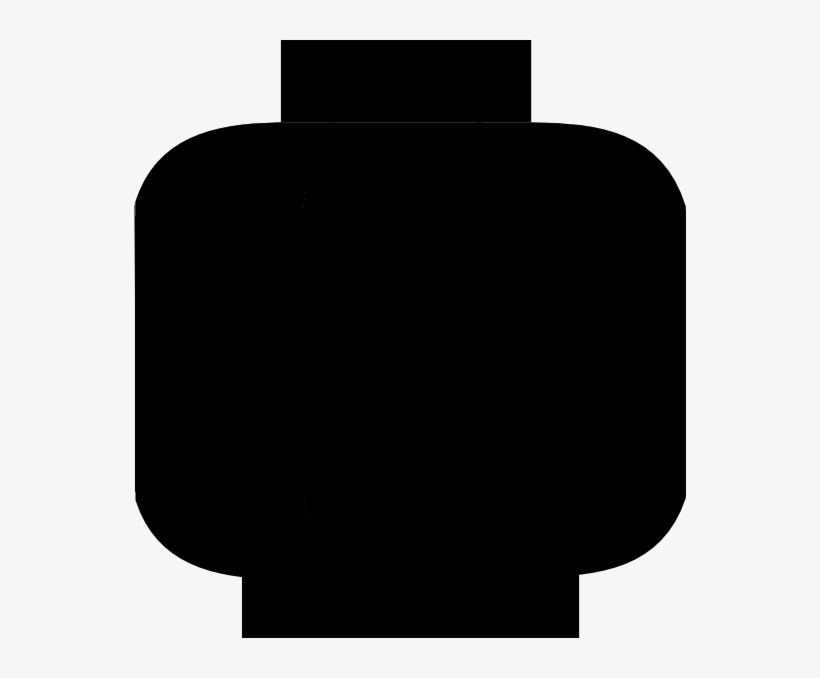 Download Lego Head Silhouette - HD Transparent PNG - NicePNG.com