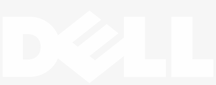 Dell Logo White - Dell F169g Transparent PNG - 4838x1606 - Free ...