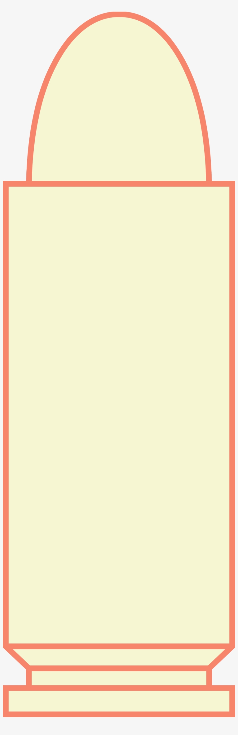 Platinum Bullet - Orange Transparent PNG - 851x2588 - Free Download on ...