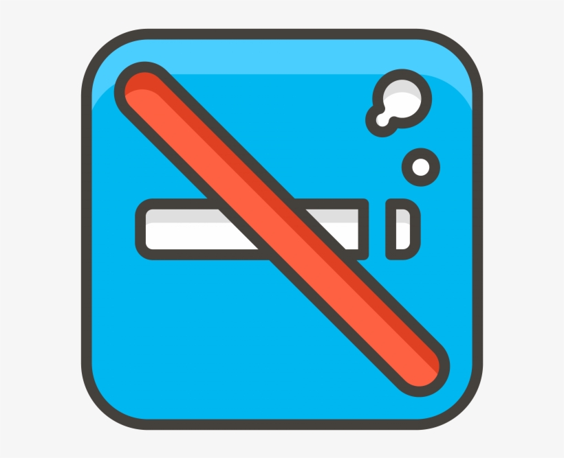 No Smoking Emoji - Smoking Transparent PNG - 866x650 - Free Download on ...