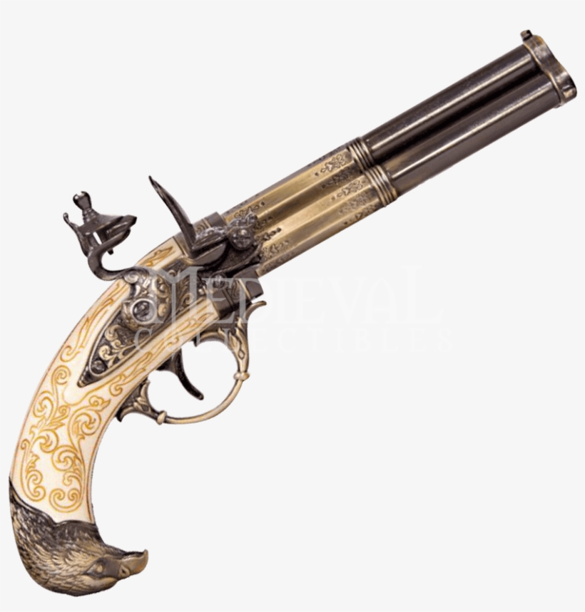 Flintlock Pistol Png Png Royalty Free - Firearm Transparent PNG ...