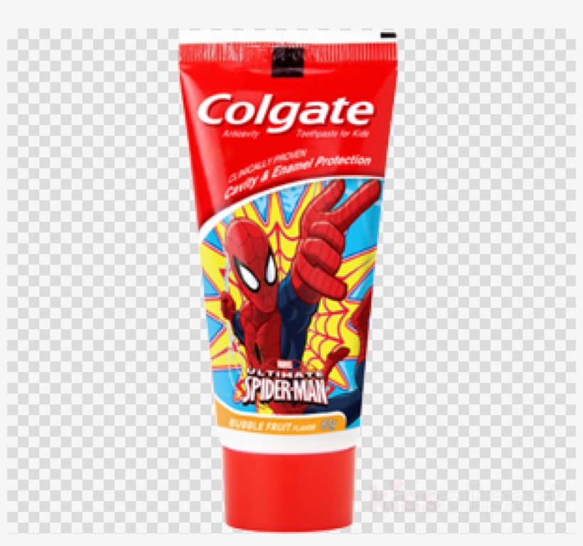 Download Colgate Spiderman Toothpaste Clipart Colgate Toothpaste ...