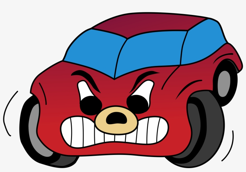 This Free Icons Png Design Of Comic Red Angry Car Transparent PNG ...