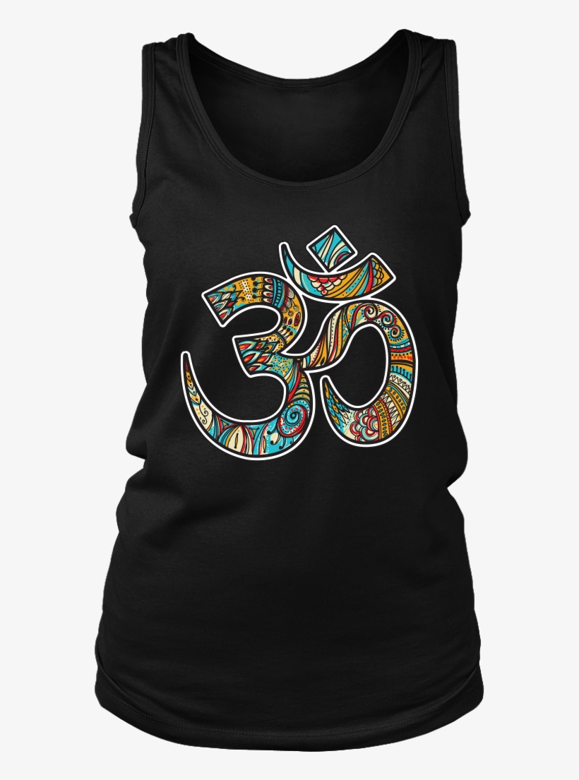 Watercolor Om Tank Top - Alien Halloween Costume Shirt Funny Ufo Easy ...