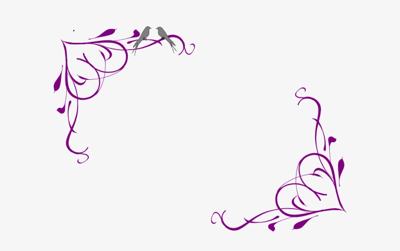 Download Love Cliparts Border - Hearts Corner Vector - HD Transparent ...