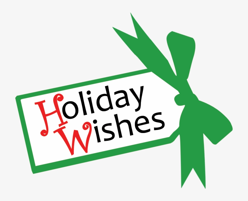 Happy Festive Season To All My Happy Holidays Png Green - Wish For ...