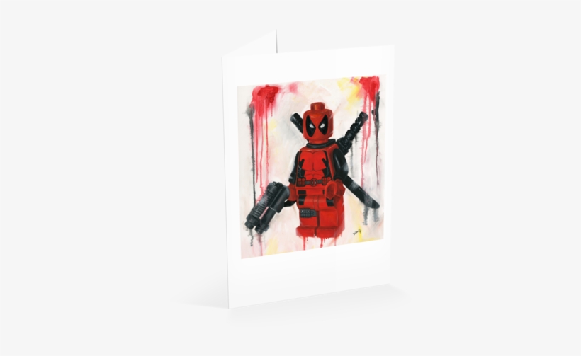 Deadpool Card - Figura Lego Deadpool Transparent PNG - 480x480 - Free ...