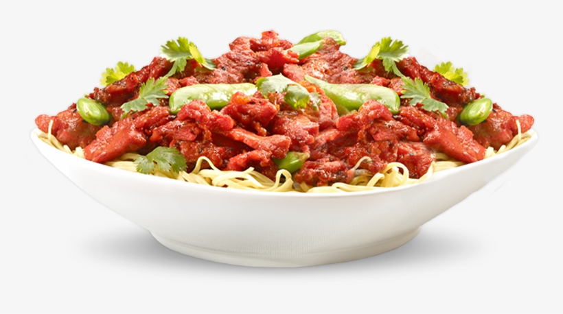 Bowl Of Noodles And Sweet And Sour Stir-fry Sizzlers - Veg Manchurian ...