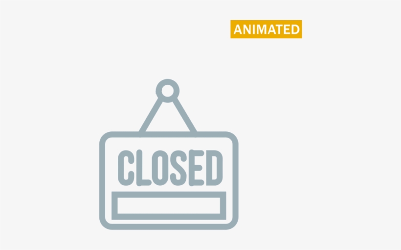Closed Sign - Sign Transparent PNG - 548x548 - Free Download on NicePNG