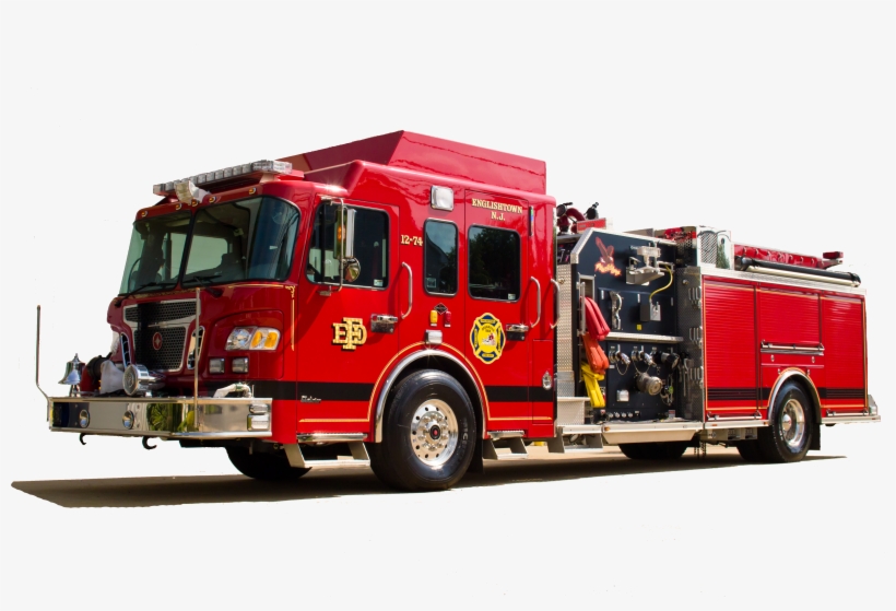 Fire Engine Png - Fire Engine Image For Trucker-hat Cap, Adult Unisex ...