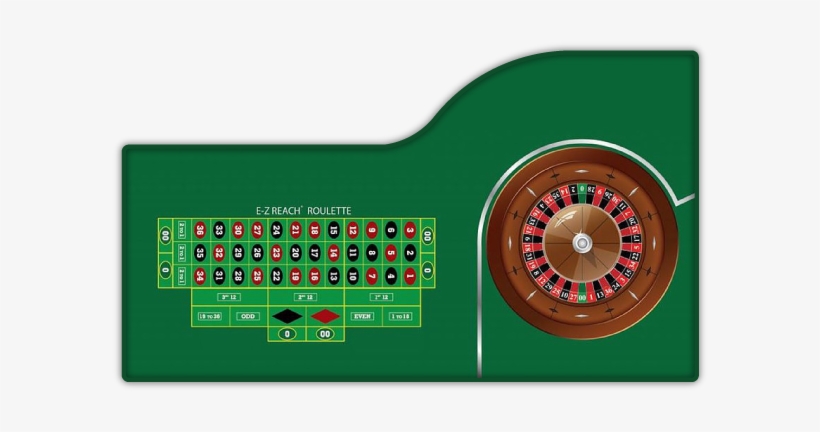 E-z Reach Roulette Table Overhead - Roulette Transparent PNG - 600x360 ...