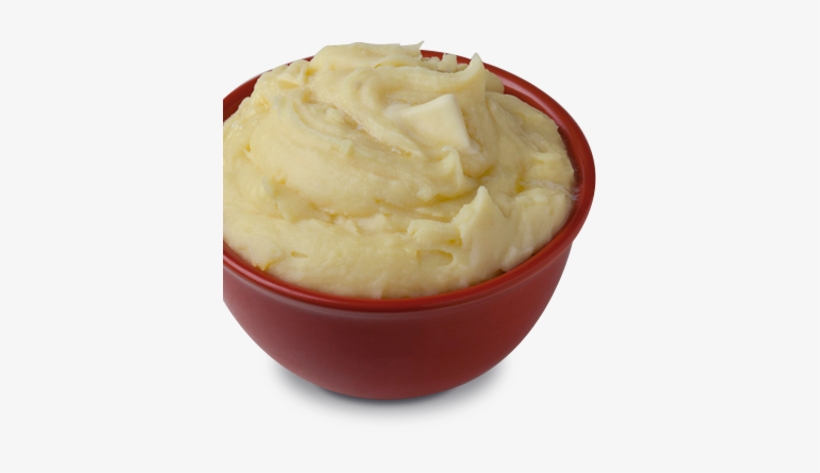 Mashed Potatoes Red Bowl - Bowl Of Mashed Potatoes Transparent ...