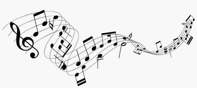 Musical Notes Transparent Background Transparent PNG - 1200x491 - Free ...