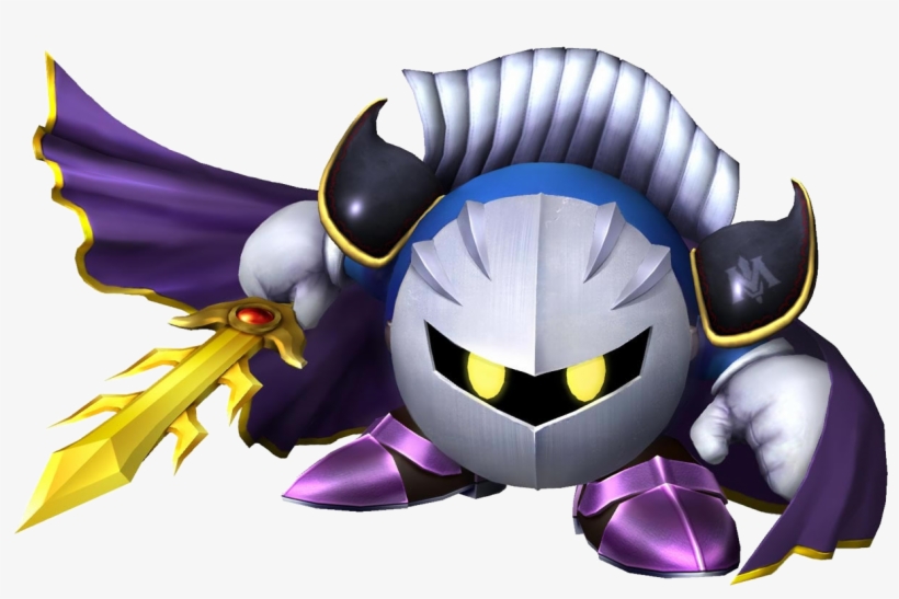 Meta Knight Kirby - Super Smash Bros Meta Knight Png Transparent PNG ...