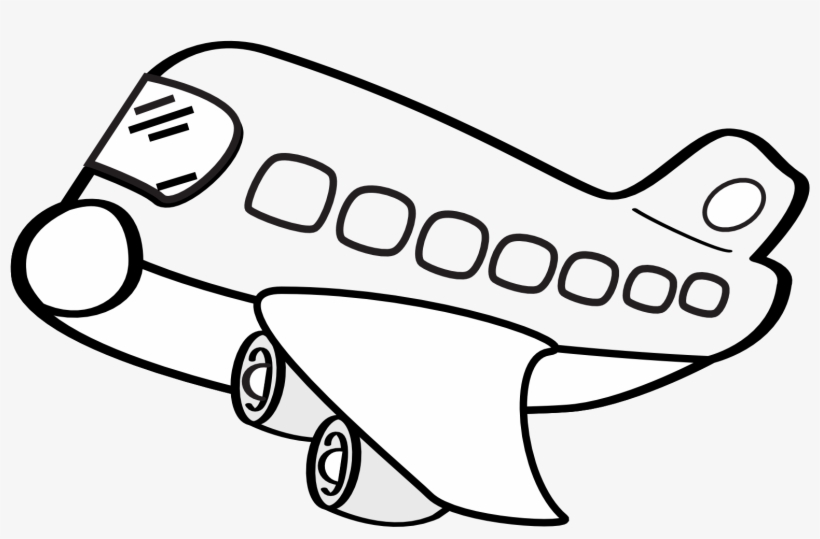 Airplane Clipart White