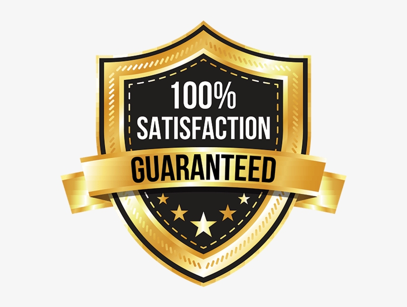 100 Percent Satisfaction Guaranteed - Money Back Guarantee Badge ...