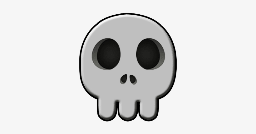 Scary Skeleton Emoji - Emoji Transparent PNG - 408x408 - Free Download ...