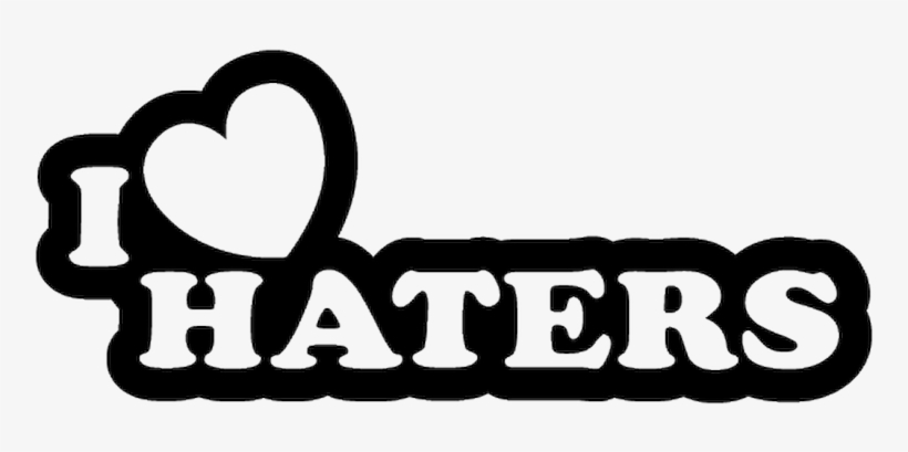 Love Haters Sticker Transparent PNG - 800x800 - Free Download on NicePNG