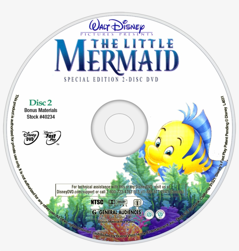 The Little Mermaid Dvd