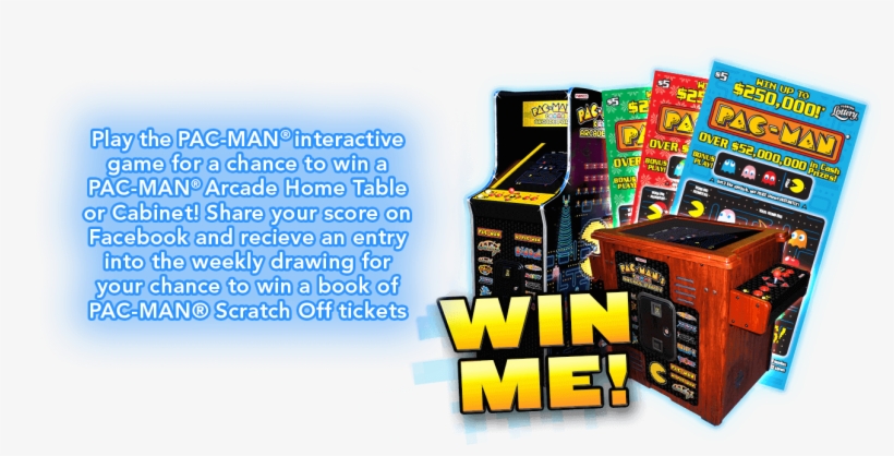 Prizes - Pac-man's Arcade Party Home Upright Arcade Game Transparent ...