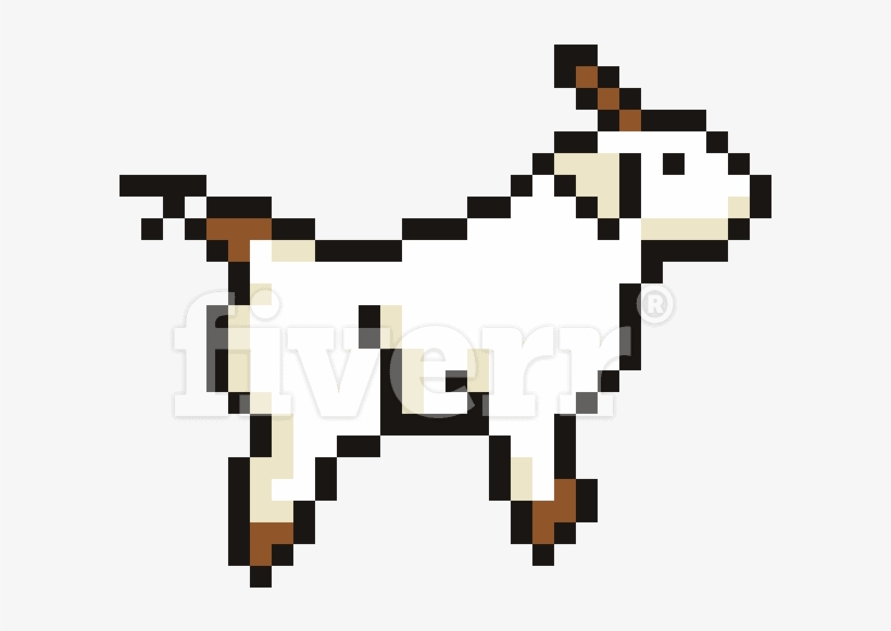 Download Cow 8 Bit Sprites - HD Transparent PNG - NicePNG.com