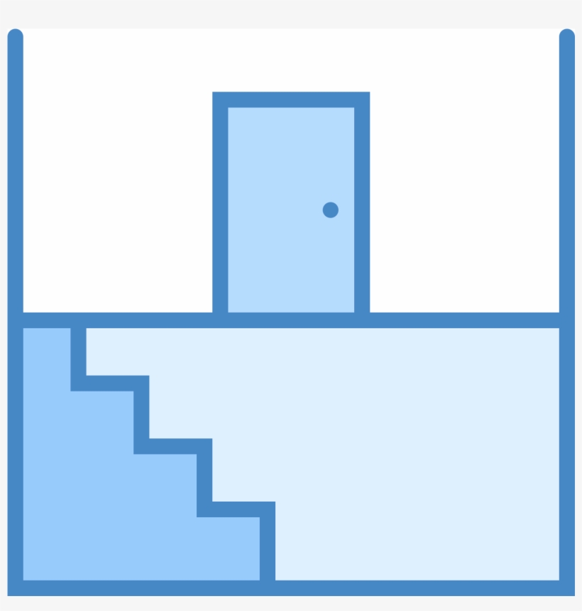 The Icon For A Basement Is A House With A Window And - Basement ...