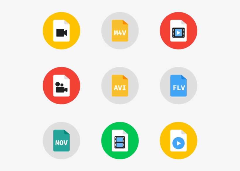 Video Files - Video File Icon Png Transparent PNG - 600x564 - Free ...