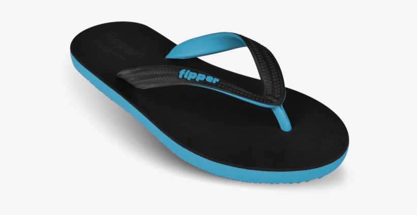 Fipper Black Series Black / Blue Sky - Selipar Fipper Transparent PNG ...