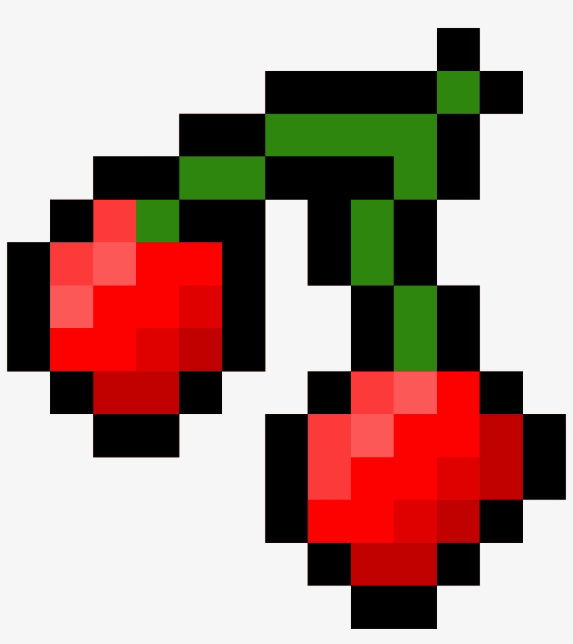 This Free Icons Png Design Of Pixel Cherries Transparent PNG ...