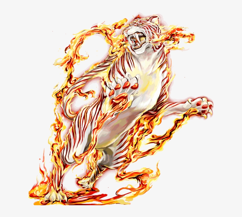Red-striped Tiger Battle Render - Red Transparent PNG - 640x700 - Free ...