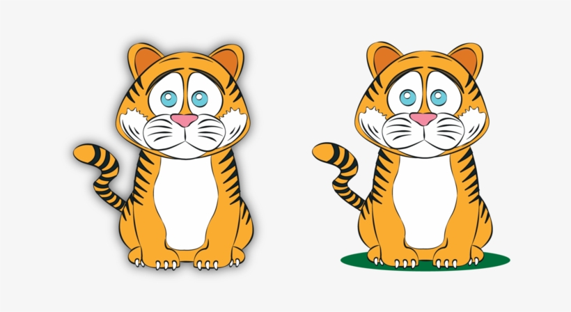 Animal - Sad Tiger Clipart Transparent PNG - 800x544 - Free Download on ...