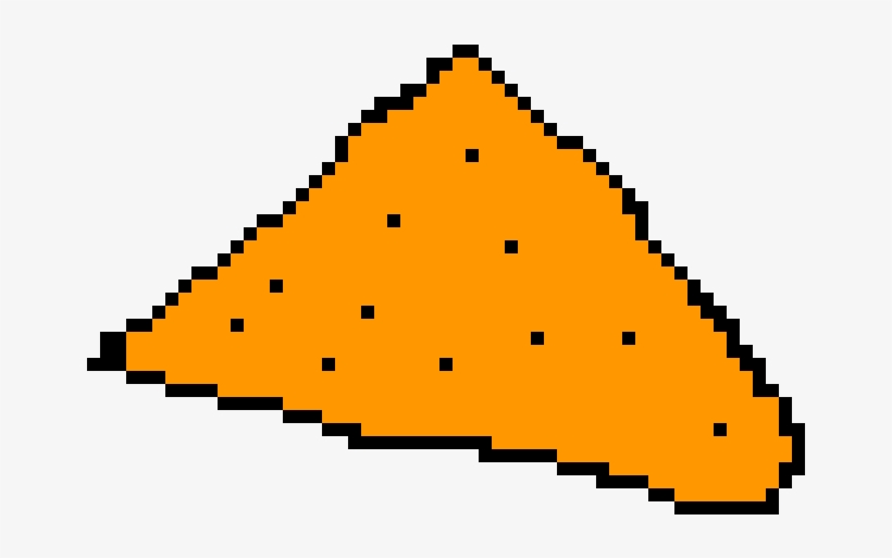 Pixilart Dorito By Mlg Oddish - Triangle Transparent PNG - 1200x1200 ...
