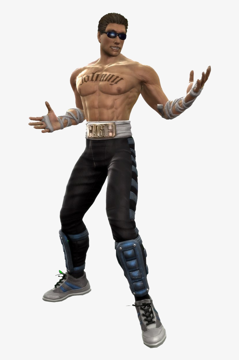 Johnny - Mortal Kombat Johnny Cage Transparent PNG - 702x1240 - Free ...