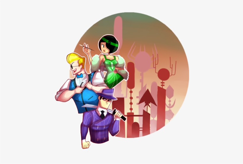 Samurai Jack Ashi Johnny Bravo - Cartoon Transparent PNG - 500x525 ...