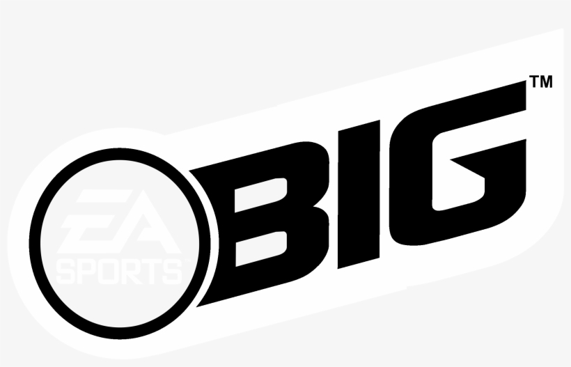 Ea Sports Big Logo Black And White - Ea Sports Big Transparent PNG ...